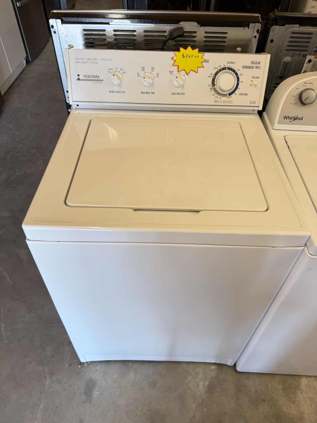 Maytag Performa 3.8 cu. ft. Top Load Washer Heavy Duty - Texas North ...